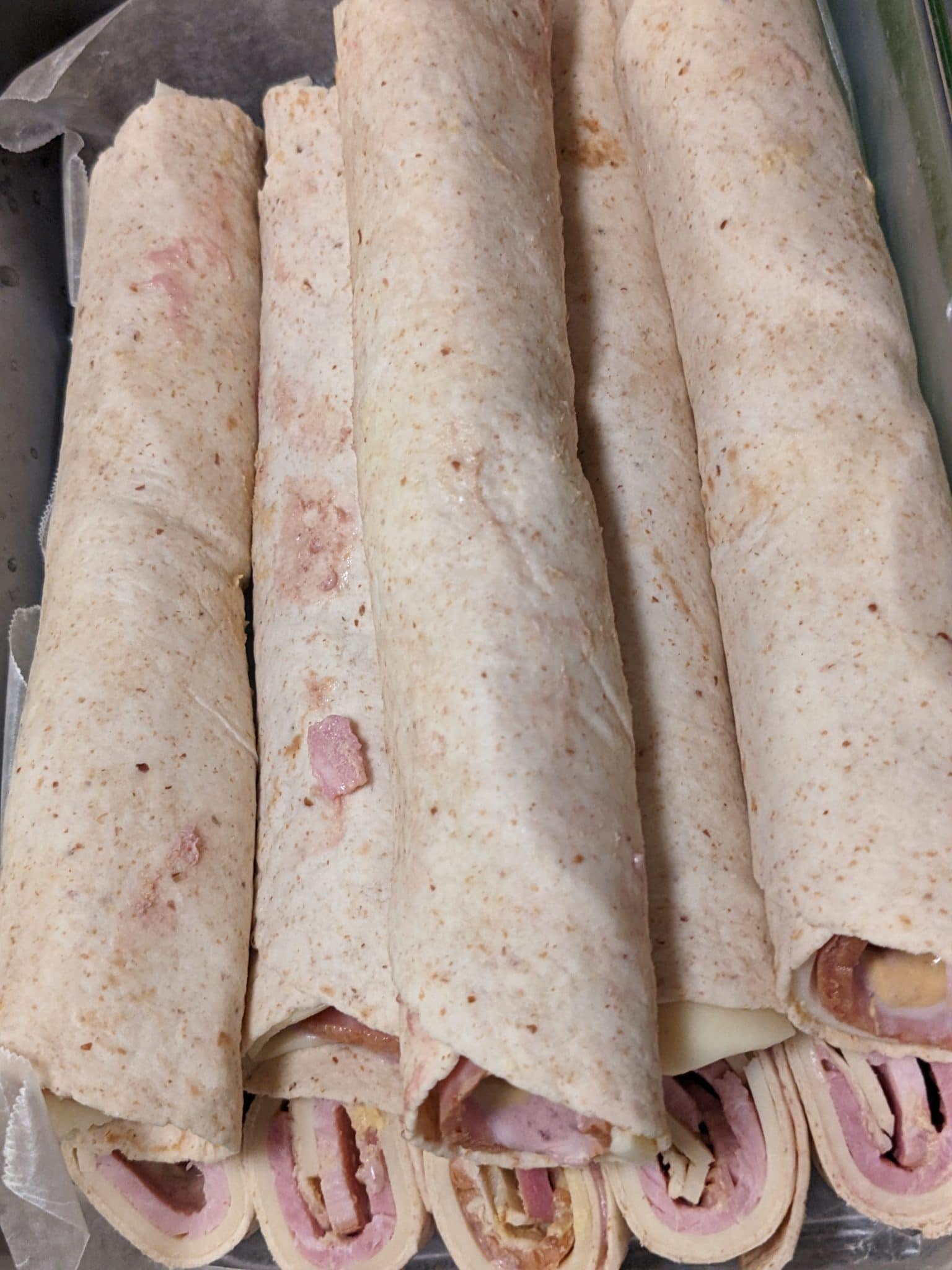 Jammy Ham and Cheese Low Carb Roll-ups - Dinner Party Diaries