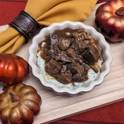 Braised Beef in Wine Reduction Sauce - Dinner Party Diaries