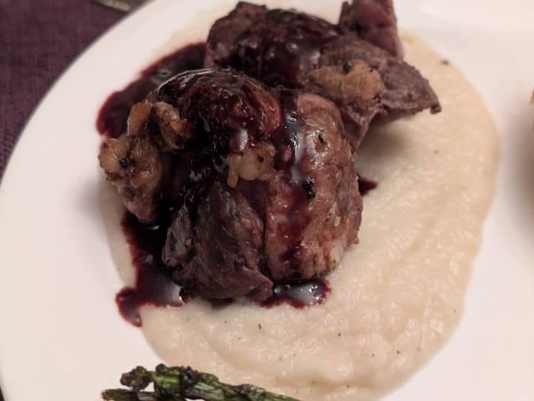 Sous Vide Beef Tenderloin with Blackberry Red Wine Reduction Sauce ...